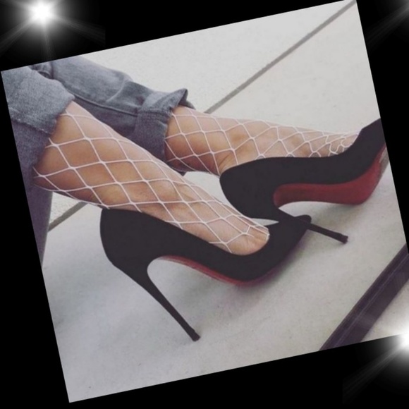 Accessories | New Sexy Trendy White Mesh Fishnets | Poshmark